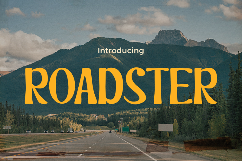 Roadster Font
